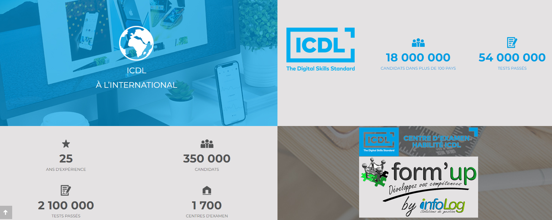 Certification ICDL - Form'UP